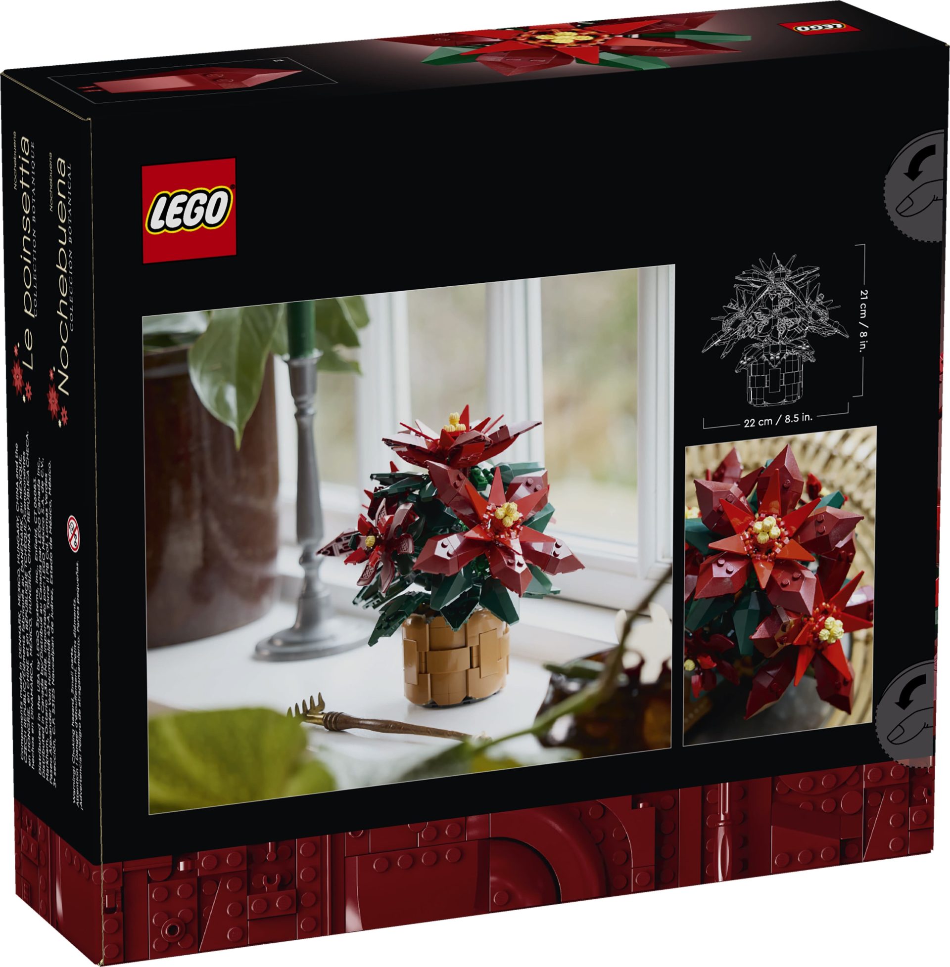 LEGO Christmas Botanicals 2024 : Poinsettia & Wreath revealed! - Brick ...
